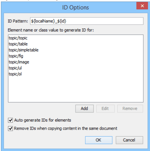 How To Automatically Generate Ids For Elements In Oxygen Xml Editor Khalil Ganiga